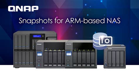 arm based nas supports snapshots entry level nas fully support