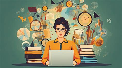 Premium Ai Image A Virtual Assistant Helping Students With Study