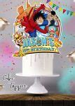One Piece Cake Topper Digital And Printable