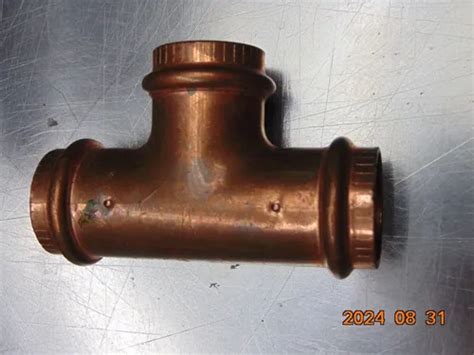 1 New Propress 1 In Press Copper Tee Fitting Viega Ccs Meses Sin Interés