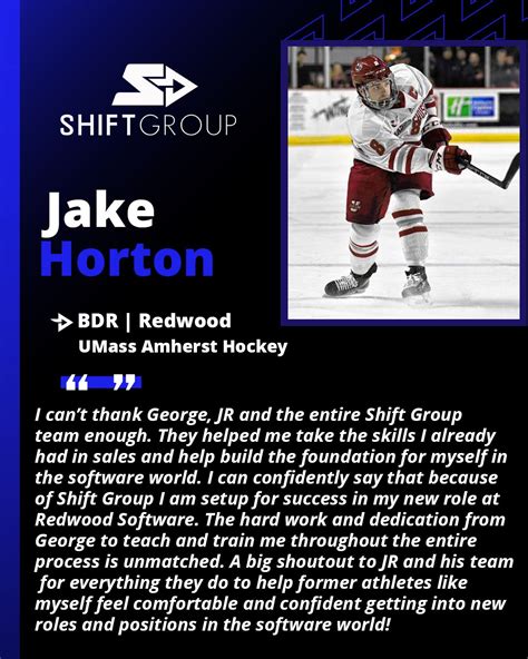 First Met Jake A Few Years Ago Running A Hockey Camp Together I Was Impressed With His Maturity