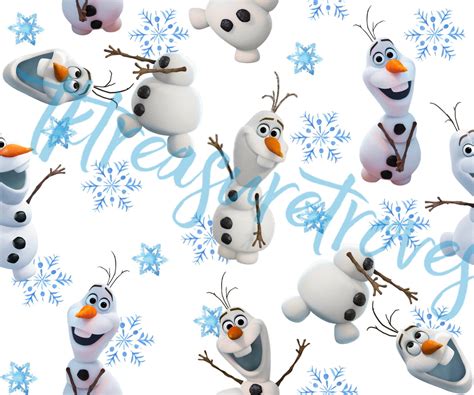Olaf Seamless File Olaf Seamless Pattern Olaf Frozen Digital Frozen Seamless Olaf Pattern