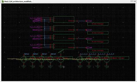 Four Bit Low Power Architecture Download Scientific Diagram