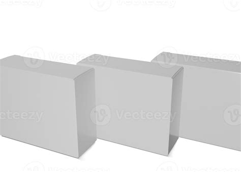 Square Or Rectangle Box Packaging Mockup 16692362 Png