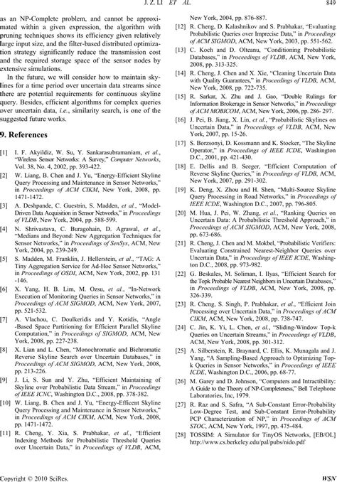 Efficient Pr Skyline Query Processing And Optimization In Wireless Sensor Networks