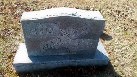 George Washington Madison 1875 1938 Mémorial Find A Grave