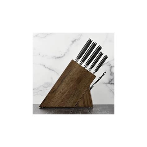 Yaxell Ketu Sg2 Knife Set Made In Japan 7 Piece With Slim Dark Ash