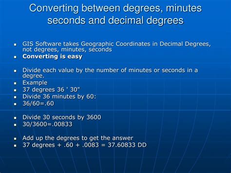 Ppt Introduction To Coordinate Systems And Working With Coordinate Systems In Arcgis