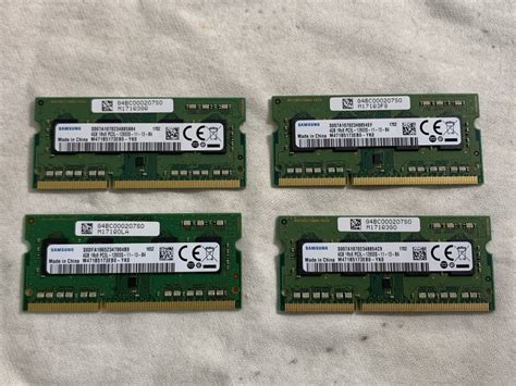 Yahoo オークション Samsung 4gb 1r×8 Pc3l 12800s 11 13 B4 4枚