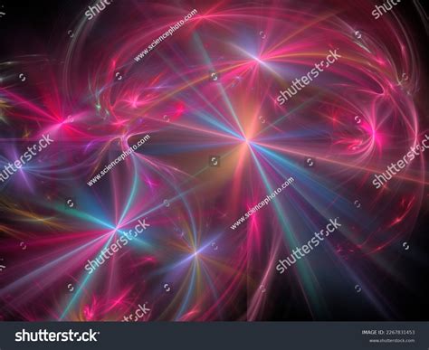 particle collisions conceptual illustration conceptual illustration
