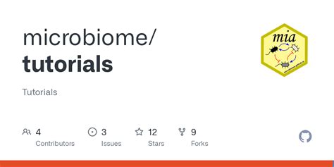 GitHub Microbiome Tutorials Tutorials