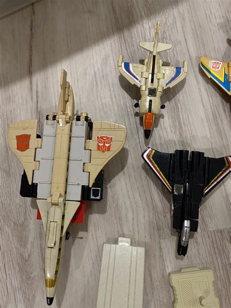 Transformers G1 Superion Vintage Combiner Silverbolt Slingshot Skydive
