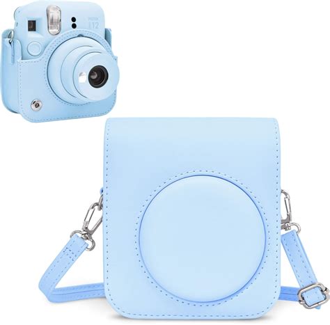 Instax Mini 12 Camera Case Pastel Blue Uk Electronics And Photo