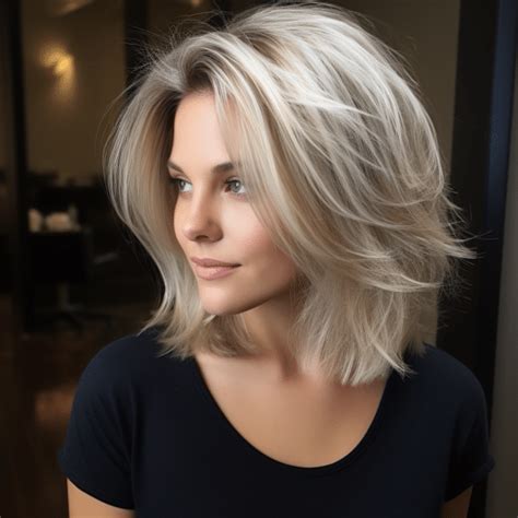 40 Low Maintenance Medium Length Haircuts For On The Go Women Medium