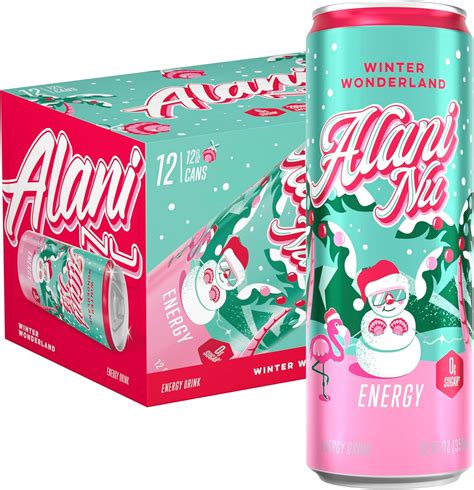 Alani Nu Winter Wonderland Sugar Free Energy Drink 12 Fl