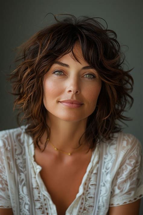 35 Stylish Shag Hairstyles For Women Over 50 That Will Freshen Up