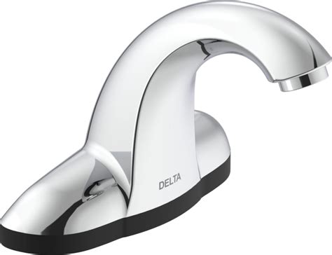 Electronic Single Hole Lavatory Faucet Battery Operated 590