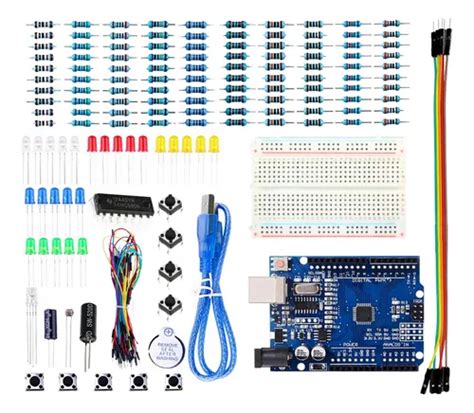Kit Básico Placa Compatible Arduino Uno Mercadolibre