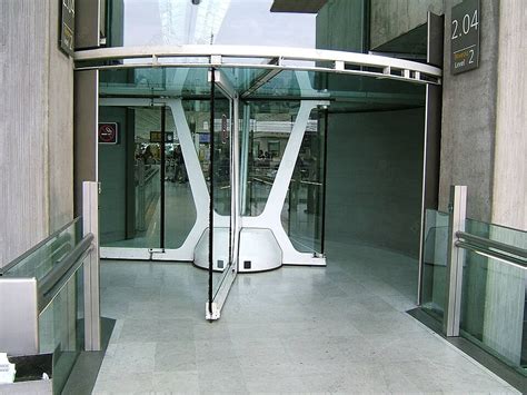 Modern Entrance Entrance Metallic Structure Photo Background And