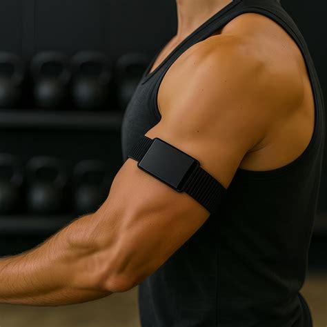 Whoop 50 Bicep Strap Elastic Nylon Arm Band With Integrated