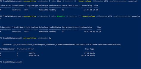 How To Partition And Format A Drive Using Powershell