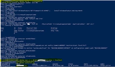 Windows Server 2016 Docker Container Dockerfile Mohd Aslams Blog