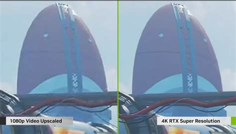 1080秒变4k，英伟达“rtx视频超分辨率技术”实机测试 哔哩哔哩