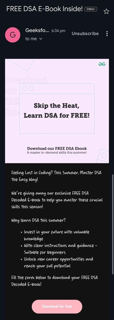 Learn Data Structures And Algorithms With Geeksforgeeks Md Matloob A Posted On The Topic