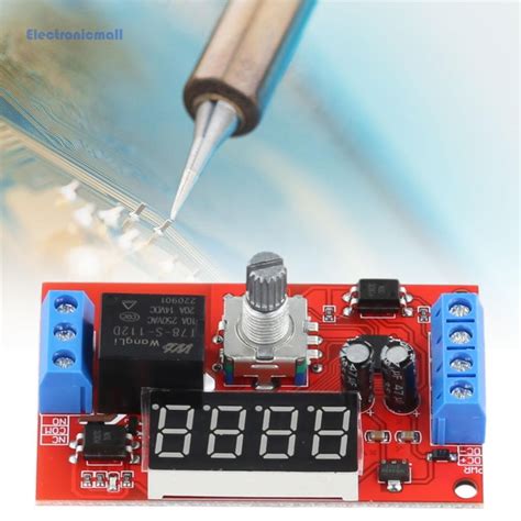 C Timer Delay Trigger Switch Dc5v 12v 24v Trigger Timer Control Switch Module [electronicmall01