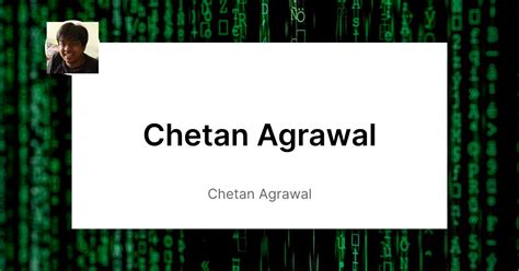 Chetan Agrawal