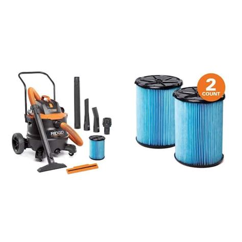 Ridgid 16 Gal 70 Peak Hp Nxt Power Shop Vacuum Hd1900 Wet Dry Vac