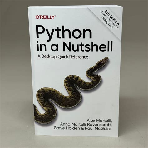 Python In A Nutshell A Desktop Quick Reference By Alex Martelli And Othe