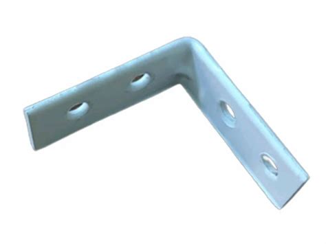 Silver Mild Steel L Shape Bracket For Assembly Purpose Thickness 4