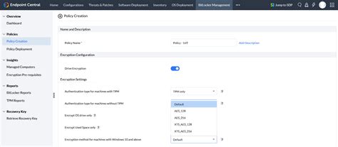 BitLocker Management Policy Creation How To