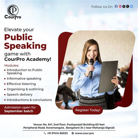 Courpro Academy On Linkedin Courproacademy Courpro Publicspeaking Publicspeakingclass