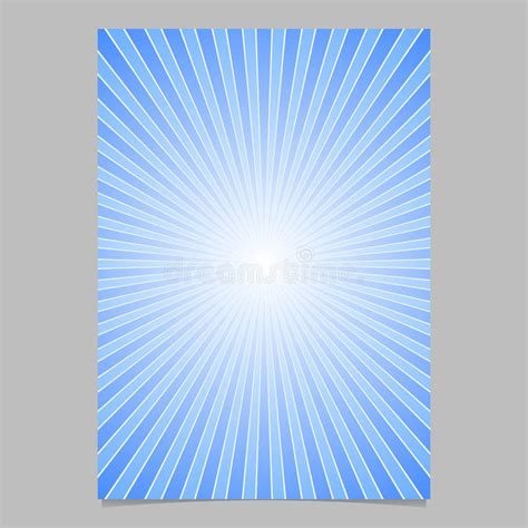 Ray Burst Page Template Gradient Vector Flyer Background Stock Vector Illustration Of Glow