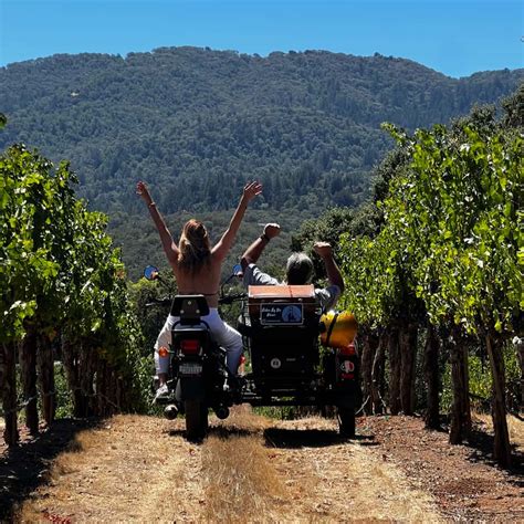 Napa Valley Napa Valley Guided Sidecar Tour With 3 Wineries Getyourguide
