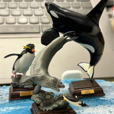 Ikimon Killer Whales Collection Action Figure Toy Japanese Genuine