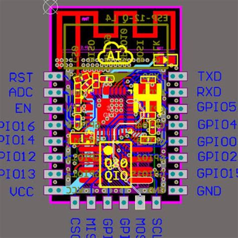 Jual Pesanan Khusus Bos Led Esp8266 Esp 12f Esp12 Module Wifi Kota