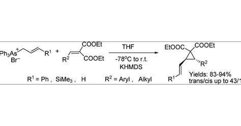 Highly Stereoselective Synthesis Of Trisubstituted Vinylcyclopropane