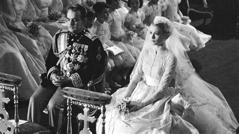 Grace Kelly Prince Rainier Photos From The Wedding Of The Century