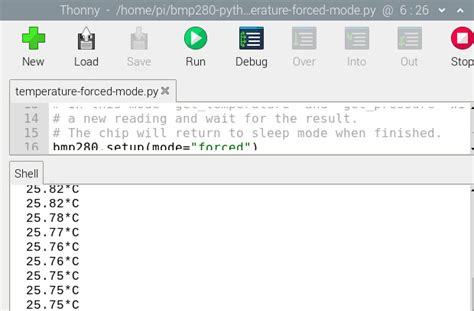 python temperature bmp py دیجی اسپارک
