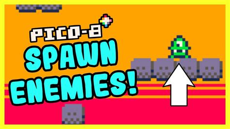 how to spawn enemies for your platformer pico 8 game dev beginner