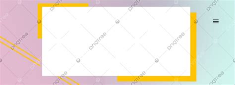 Fresh Wind Line Border Geometric Display Board Background Frame Geometric Exhibition Board