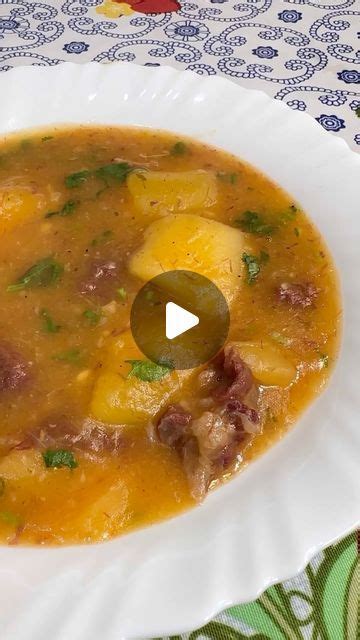 Sopa De Mandioca Com Carne Mandioca Com Carne Seca Receitas Sopas E Caldos