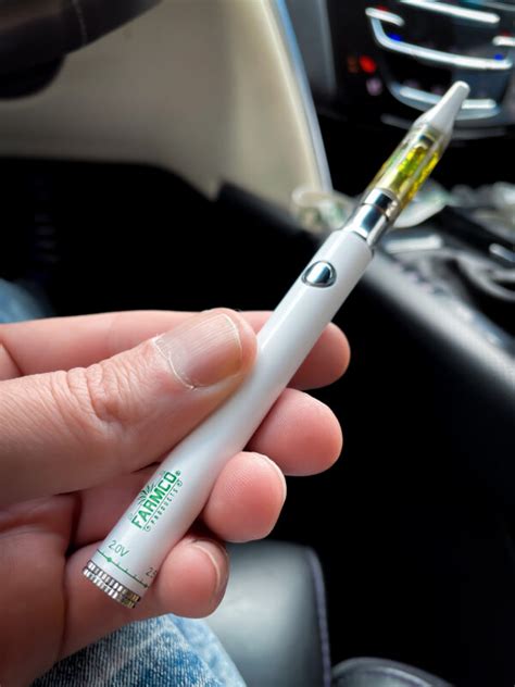 Cannabis Extraction Live Resin Pens Farmco Usa