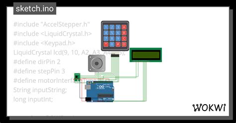 Speed Control Keypad Wokwi Esp32 Stm32 Arduino Simulator