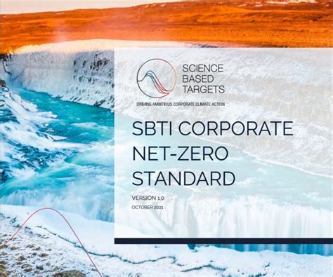 SBTi Net-Zero Standard - Antaris Consulting