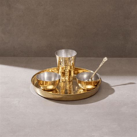 Brass Thali Set Upto 10 Off P Tal