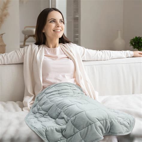 Weighted Lap Blanket Weighted Lap Pad 7lbs 33”x29 For Adult